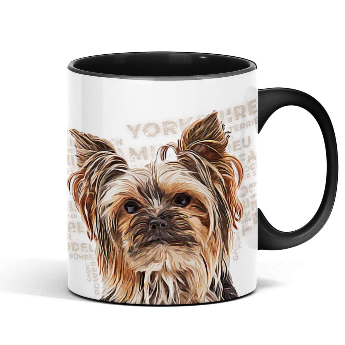 Tasse Hundeliebhaber Yorkshire Terrier auch mit Wunschnamen - my-city ...